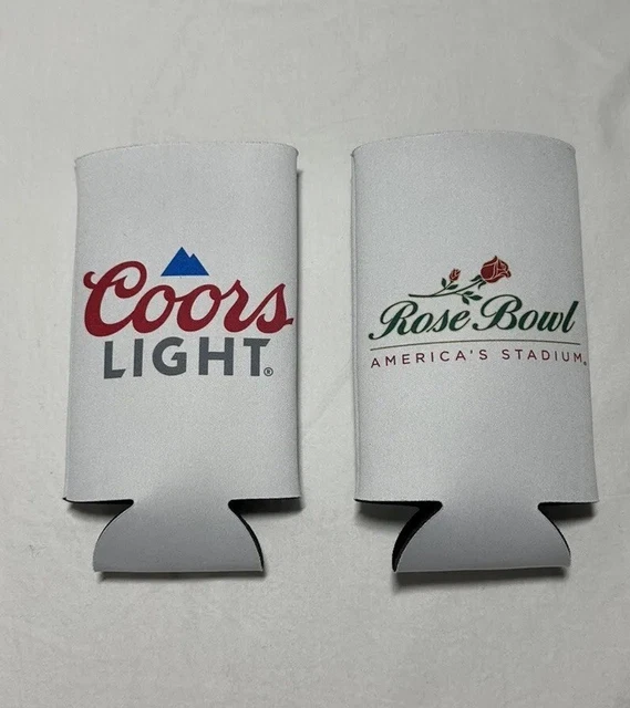 COORS LIGHT BEER Can 24oz Koozie - Rose Bowl 2024 Edition From Game Day ...