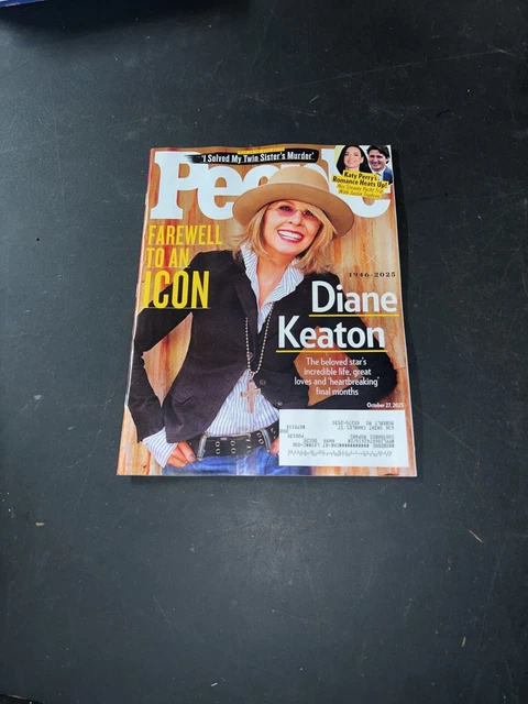 PEOPLE MAGAZINE OCTOBER 27 2025 Diane Keaton Cover $8.83 - PicClick CA