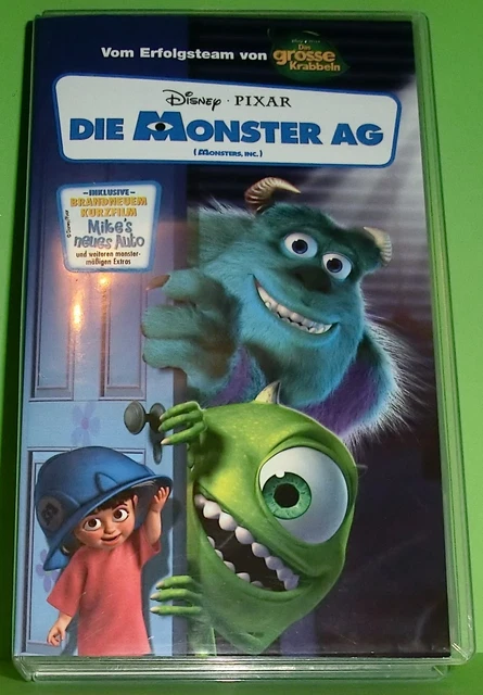 DISNEY / PIXAR: Die Monster AG (VHS Video Kassette) 2001 | Komödie ...