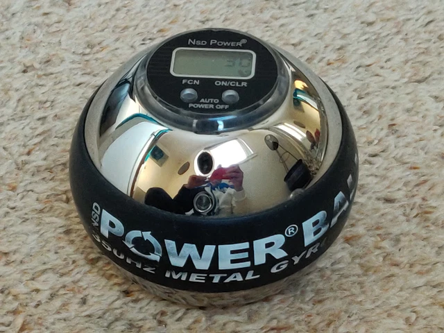 GENUINE NSD ORIGINAL Power Ball Metal 350 Hz Gyroscope £156.70 ...