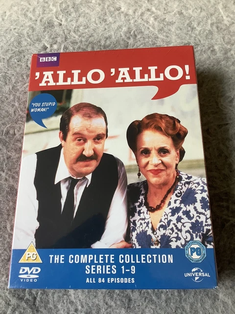 BBC DVD ‘ALLO ‘Allo! The Complete Collection Series 1-9 New £15.00 - PicClick UK