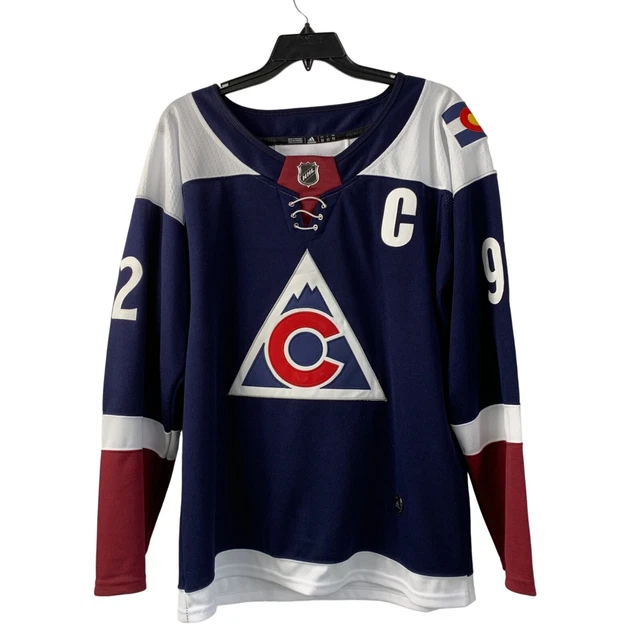 ADIDAS NHL COLORADO Avalanche Alternate Jersey Size 52 L XL Landeskog adidas-nhl-colorado-avalanche-alternate-jersey-size-52-l-xl-landeskog