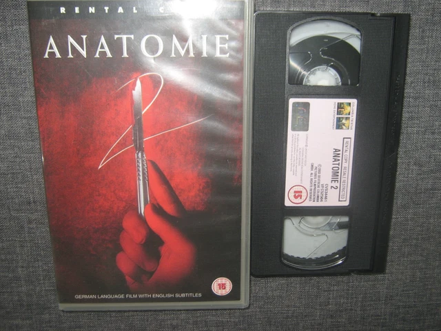 ANATOMIE 2 AKA ANATOMY 2 -BIG BOX EX-RENTAL HORROR VHS VIDEO - OOP - £9 ...