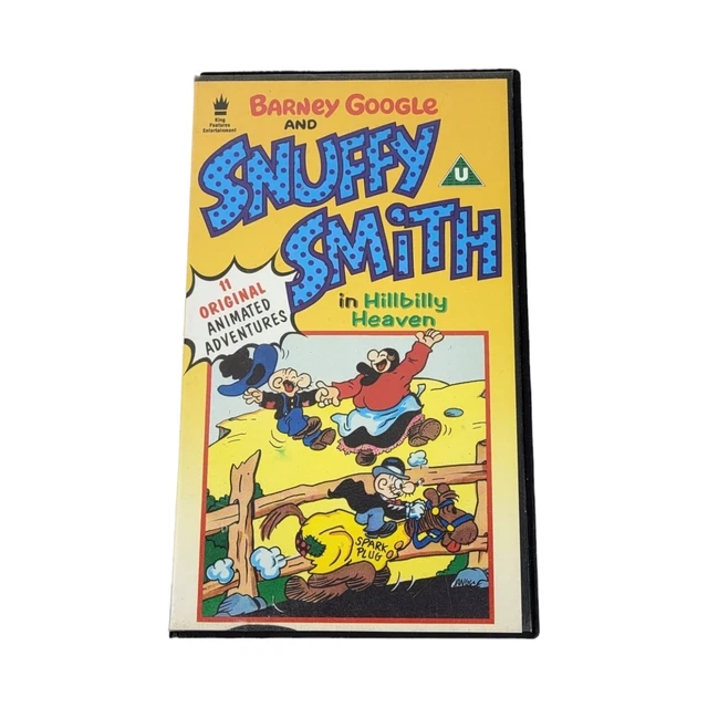 BARNEY GOOGLE AND Snuffy Smith in Hillbilly Heaven VHS Video Tape (Rare ...