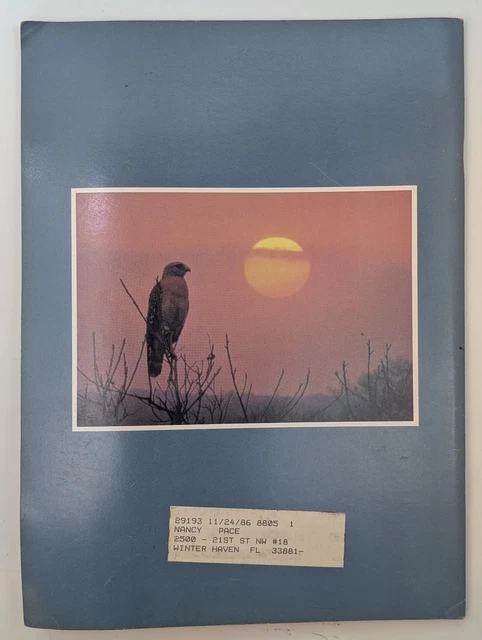 FLORIDA WILDLIFE MAGAZINE March-April 1987 Vol 41 No 2 Vintage Nature ...