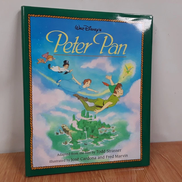 WALT DISNEY'S PETER Pan Hardcover 1994 Story Book With Illustrations 95 ...