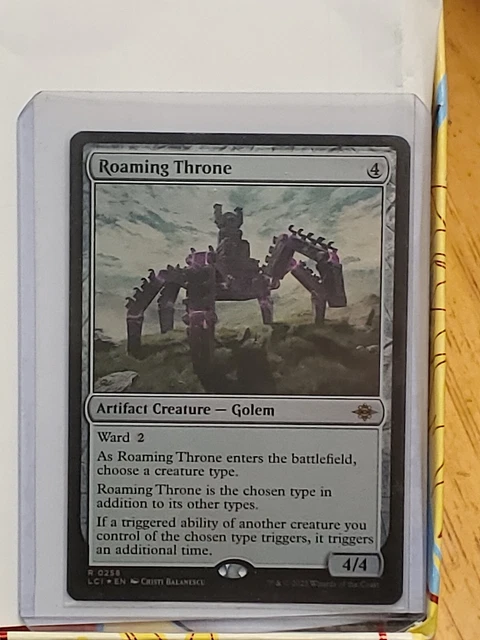 FOIL ROAMING THRONE -MTG- The Lost Caverns of Ixalan Magic $14.34 ...