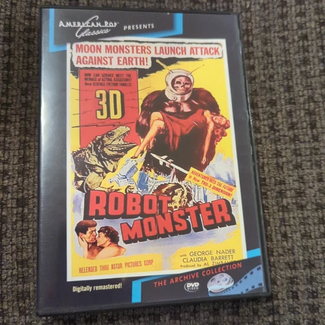 Robot Monster Dvd Claudia Barrett George Nader Selena Royle Eur 16 56