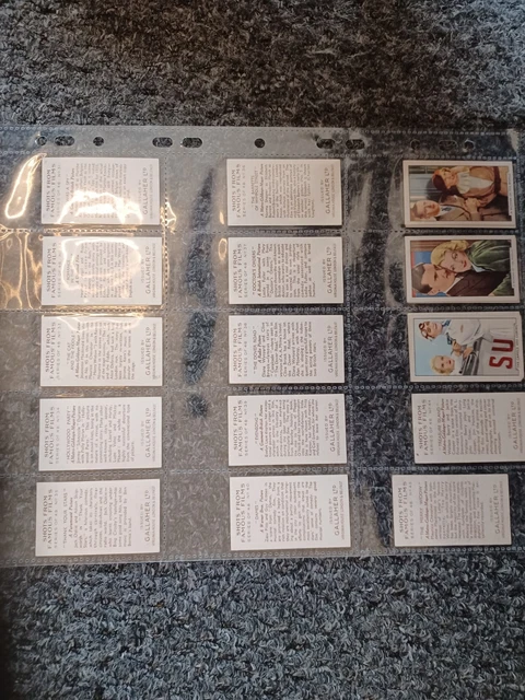 GALLAGHER CIGARETTE CARDS full sets Shots From Famous Films £3.99 ...
