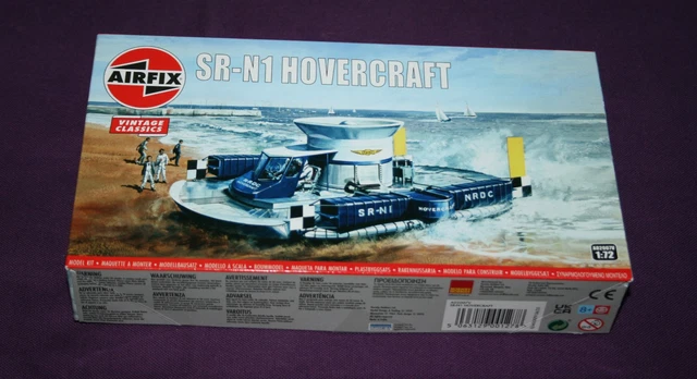 AIRFIX SR-N1 H.D.L. Hovercraft 1:72 scale model kit A02007V. £35.00 ...