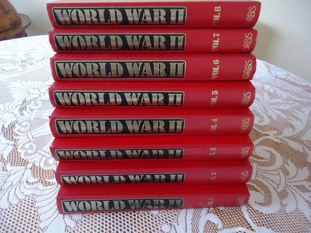 ORBIS WORLD WAR II Magazine From 1970s x8 Volumes in Binders £20.00 ...