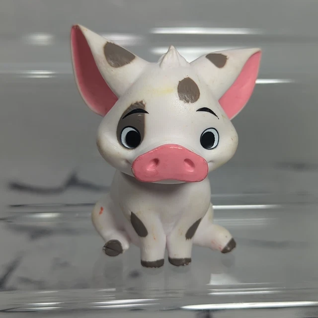DISNEY MOANA PUA Figure Collectible Animal Toys Cake Topper Pig Pet ...