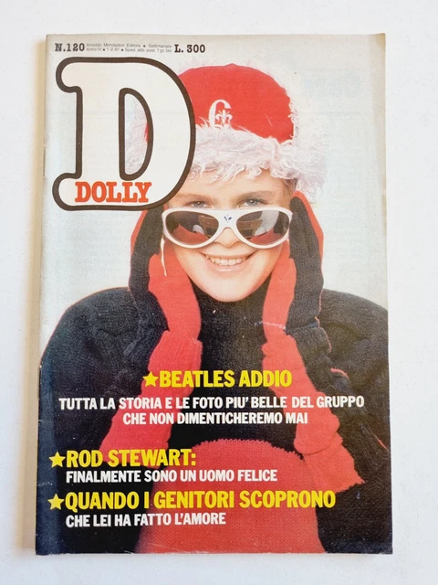 MAGAZINE DOLLY 120-1981 + Affiches Rod Stewart-Laguna Bleu Christopher ...