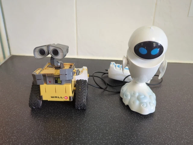 RARE DISNEY PIXAR Wall-E Remote Control RC Robot by Thinkway X2 £19.99 ...
