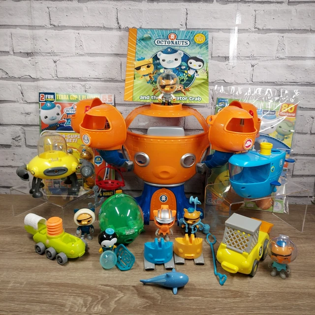 OCTONAUTS BUNDLE OCTOPOD Figure Gup C E D Kwazii Peso Magazine Books ...