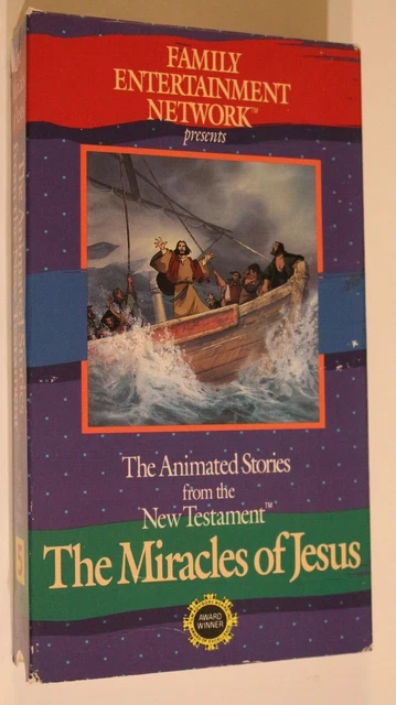 FAMILY ENTERTAINMENT NETWORK VHS Tape Miracles Of Jesus Christian ...