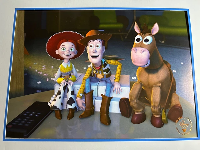 DISNEY STORE DISNEY Pixar Toy Story 2 Woody Jessie Bullseye Lithograph ...