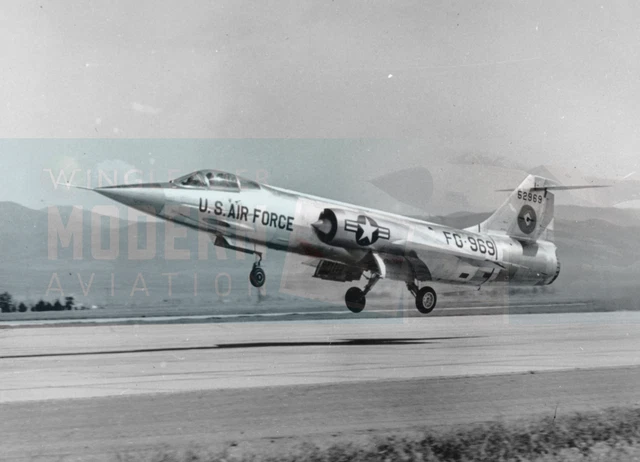 LOCKHEED F-104 STARFIGHTER - US Air Force - Original photo £9.00 ...