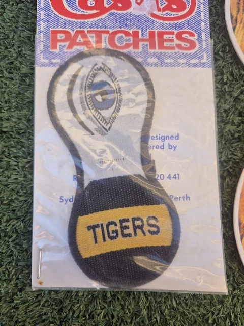 VINTAGE RICHMOND TIGERS Sew On Patch & Beer Coasters $25.00 - PicClick AU