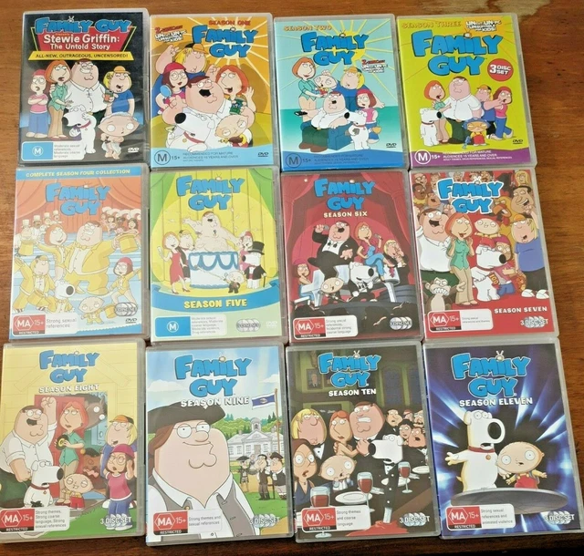 FAMILY GUY DVD Season 1-11 + Stewie Griffin Untold Story R4 £45.66 ...