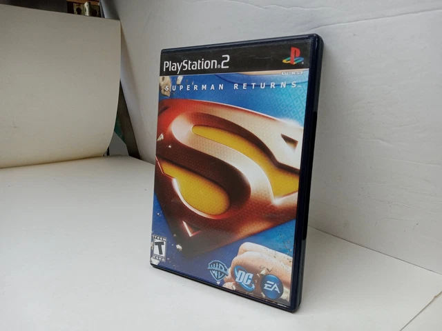 SUPERMAN RETURNS THE Video game for Playstation 2 PS2 NTSC USA (VERY ...