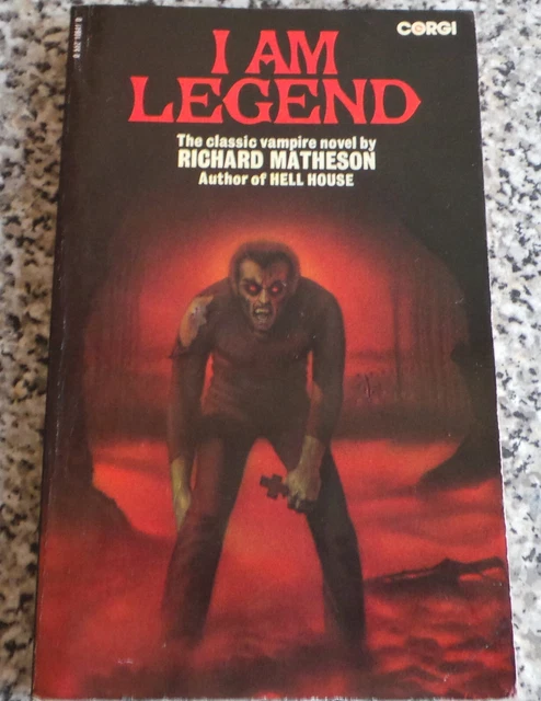 RICHARD MATHESON I Am Legend Corgi 1977 Vintage Horror PB Sci-Fi Pulp ...