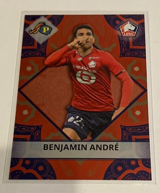 CARTE CARD CARTA n°104 Benjamin André Lille PANINI Football Cards Ultra ...