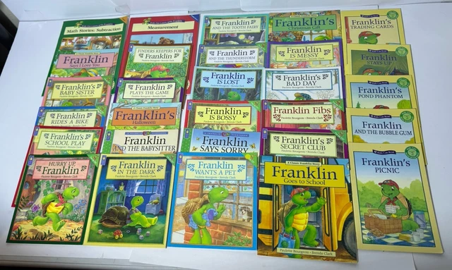 FRANKLIN THE TURTLE Picture Book Lot 29 Paperback Children's Books ...