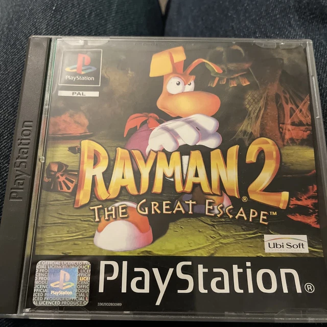 RAYMAN 2 PS1 PlayStation 1 Complete Manual pal £19.00 - PicClick UK