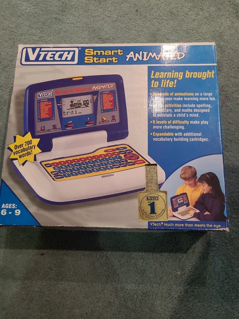 VTECH SMART START Animated Computer Interactive laptop Tested good ...