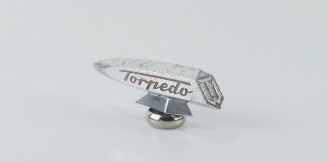 SCHUTZBLECHREITER TORPEDO EMBLEM Abzeichen Fahrrad Lenkstange Reklame ...