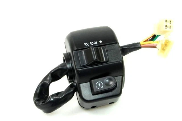 HANDLEBAR SWITCH MOTORCYCLE Rebuilt Cafe Racer Bobber Custom Handle ...