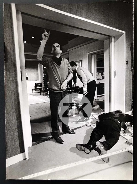 FRANCOIS TRUFFAUT NEW Wave French New Wave Behind the Scenes Photo 1968 ...