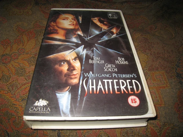 SHATTERED USED BOB Hoskins Tom Berenger Nineties Thriller Big Box Vhs ...
