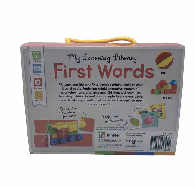 MY LEARNING LIBRARY First Words Board Box set di Hinkler nuovi libri ...