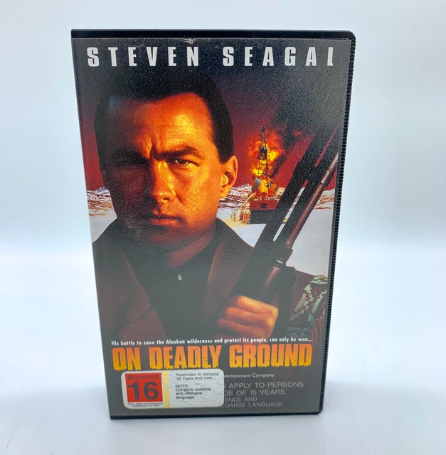 ON DEADLY GROUND VHS Video Tape Steven Seagal EUR 11,18 - PicClick IT