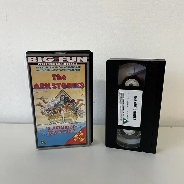 THE ARK STORIES 6 Animated Adventures VHS John Ryan Pugwash £29.95 ...