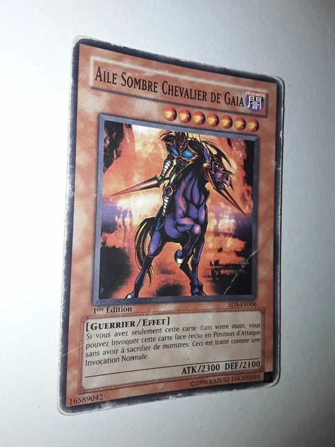 CARTE YU-GI-OH ! AILE SOMBRE CHEVALIER DE GAIA SD5-FR006 EUR 3,99 - PicClick FR