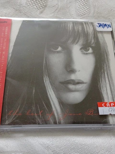 RARE JANE BIRKIN - The Best Of Jane Birkin (CD 1999) Japanese Edition ...