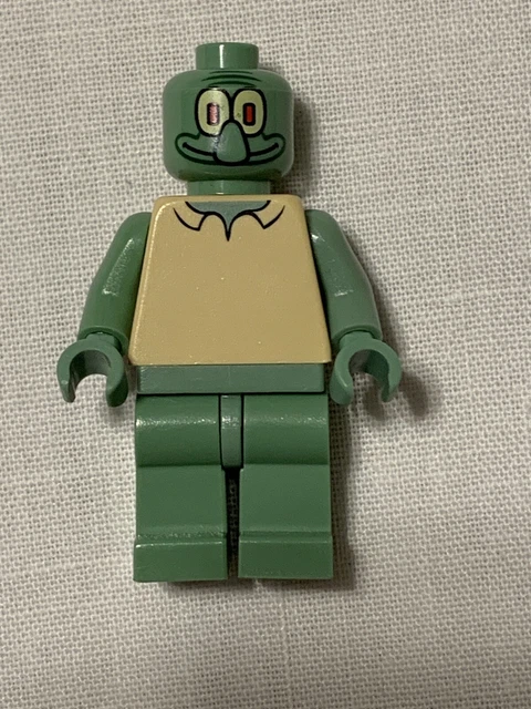 LEGO SPONGEBOB SQUAREPANTS SQUIDWARD Minifigure from set 3827 minifig ...