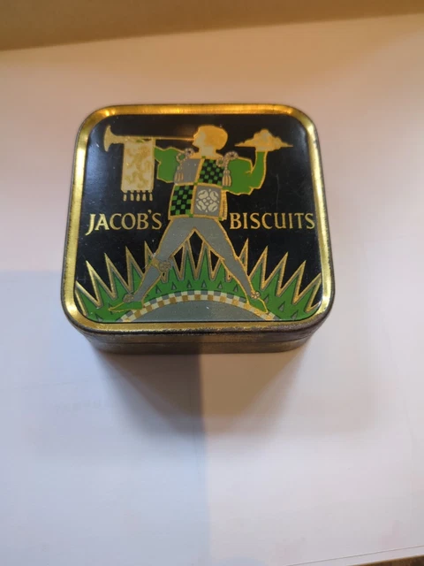 C1920S-30S VINTAGE JACOB’S BISCUITS SAMPLE TIN £25.00 - PicClick UK