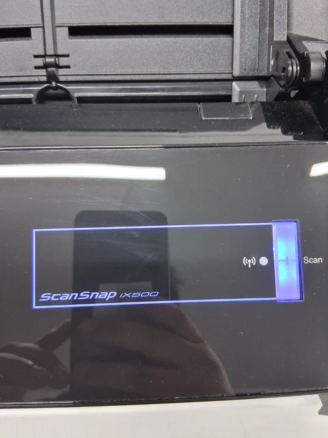 FUJITSU SCANSNAP IX500 High Speed Pass-Through Duplex Document Wireless ...