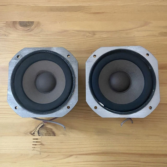 CORAL 4L-60 FULL Range 10cm Speaker 50W 8 Ohms PAIR £170.50 - PicClick UK