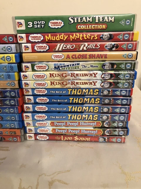 OFFICIAL THOMAS THE Tank Engine Animation DVD Bundle Collection Job Lot ...