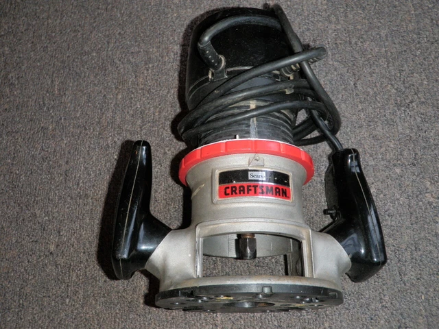 VINTAGE SEARS CRAFTSMAN 1 1/2 Hp Router Model No. 315.17492 Parts Only ...