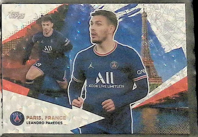 2021-22 TOPPS PARIS Saint-Germain PSG Team Set Feuille Parallèle Leandro Murs EUR 1,99 - PicClick FR