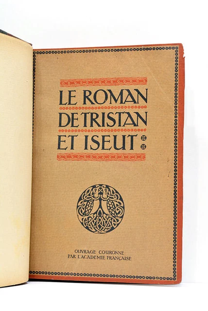 LIVRE ANCIEN BÉDIER Le Roman De Tristan Et Iseut Paris 1920 EUR 35,00 ...