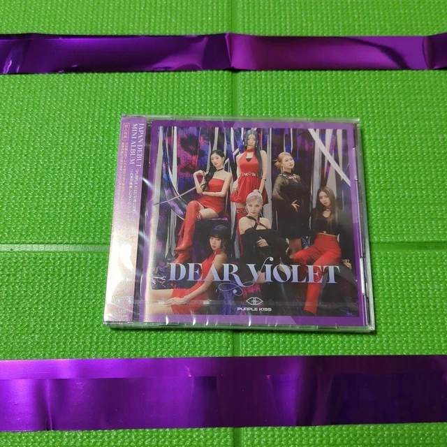 PURPLE KISS DEAR VIOLET Japan Debut Mini Album First Limited Edition CD ...