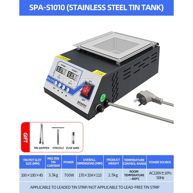 CONSTANT TEMPERATURE ADJUSTABLE Rectangular Lead-free Soldering Furnace ...