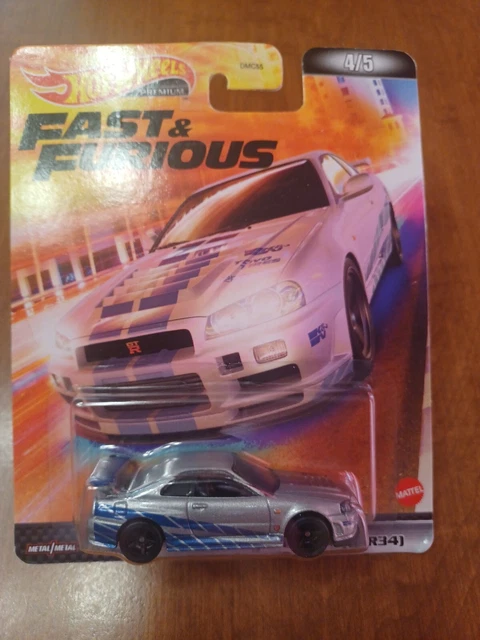 HOT WHEELS FAST & Furious Nissan Skyline GT-R [BNR34] $15.37 - PicClick CA